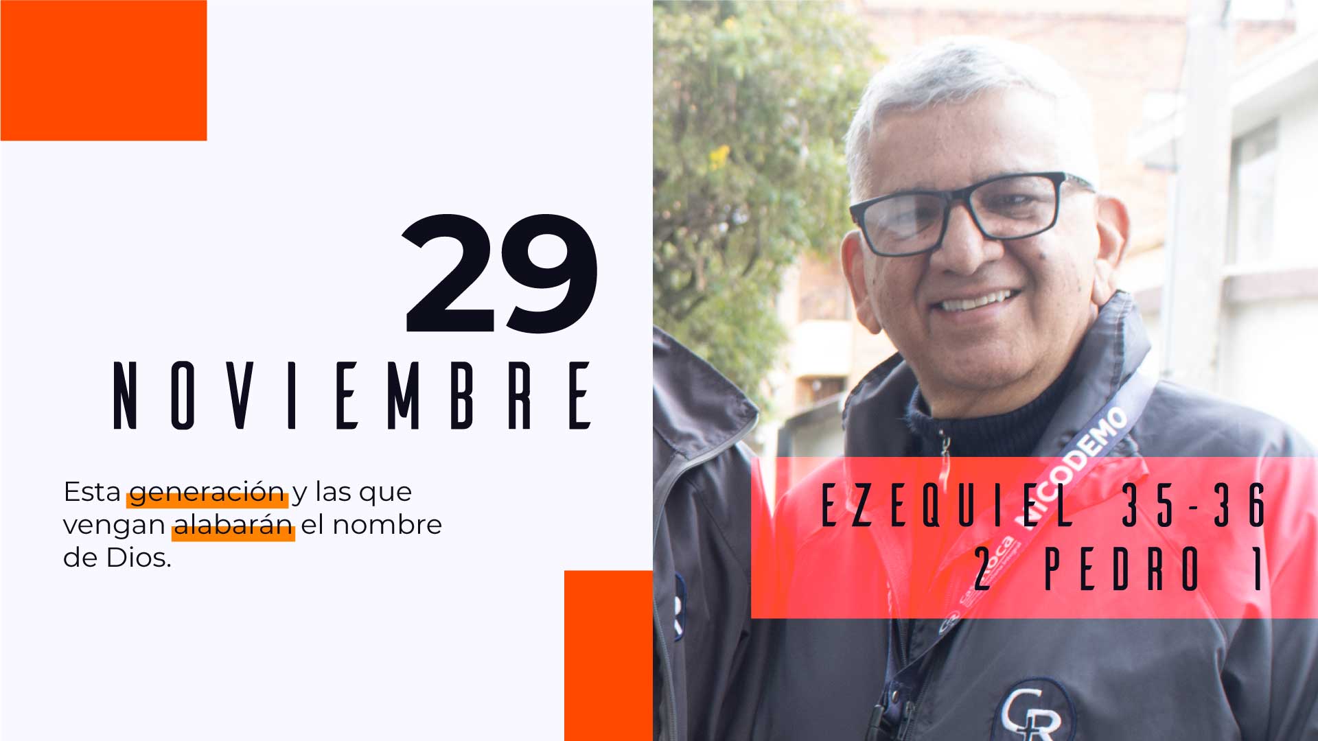 Noviembre 29 | Generaciones que alaban a Dios - Iglesia Casa Sobre la Roca